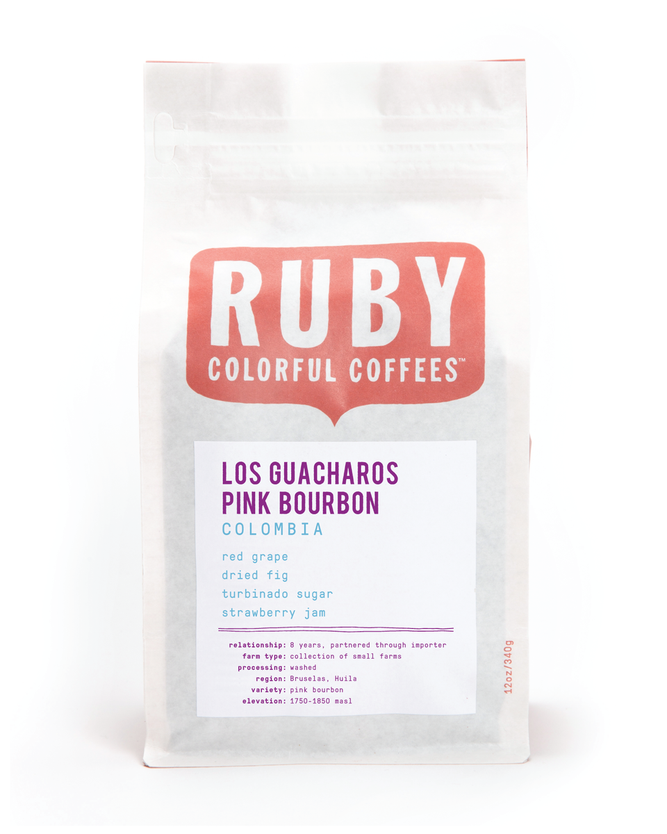 Colombia Los Guacharos Pink Bourbon – Ruby Coffee Roasters