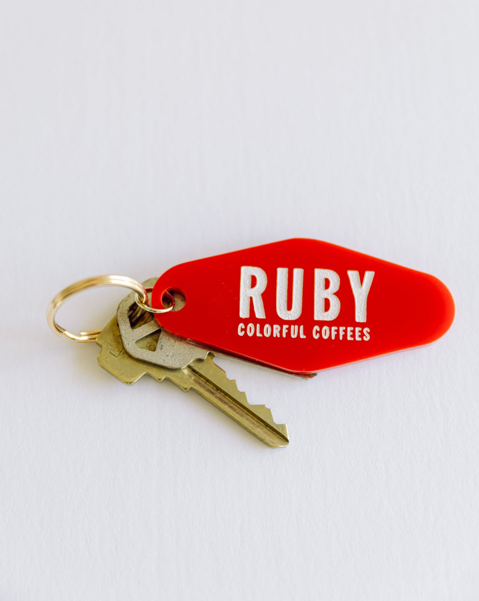 Acrylic Keychain – Ruby Coffee Roasters